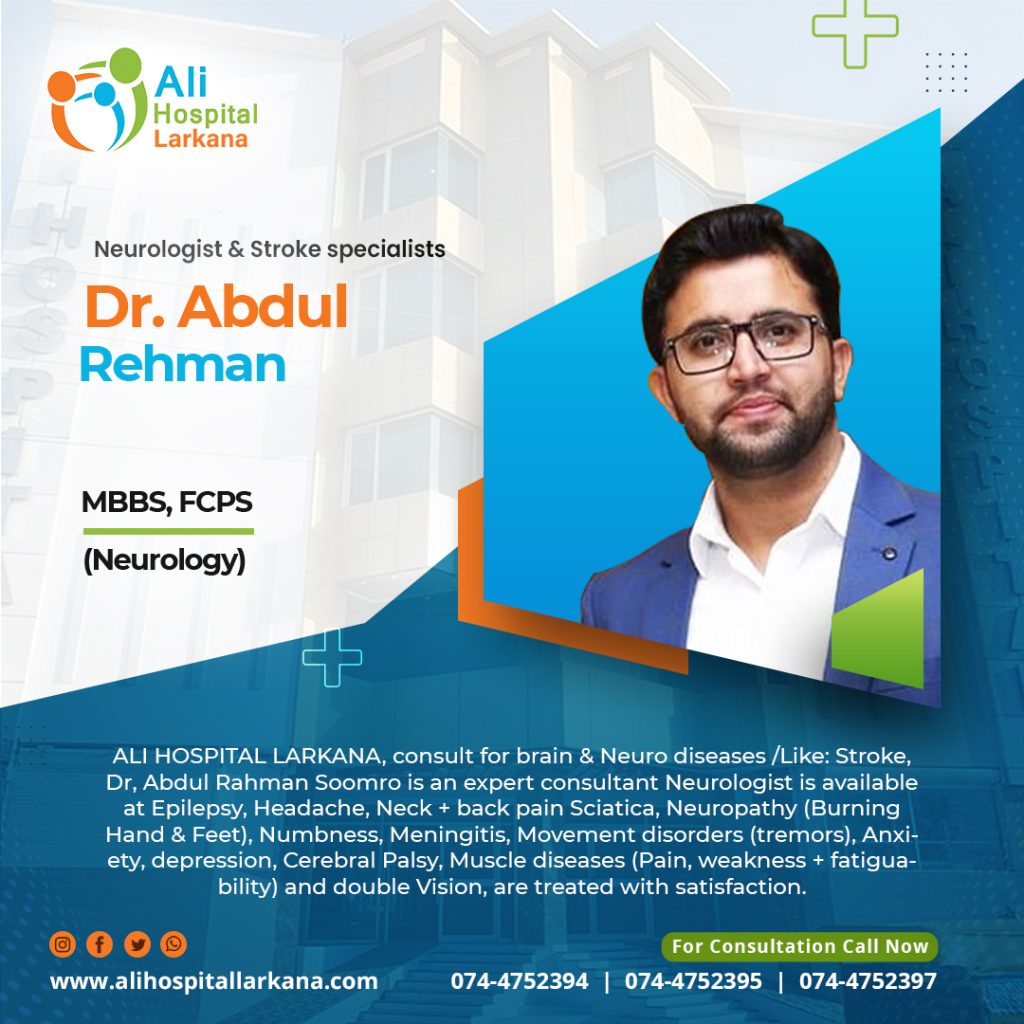 Neurologist & Stroke Specialists | Ali Hospital larkana
